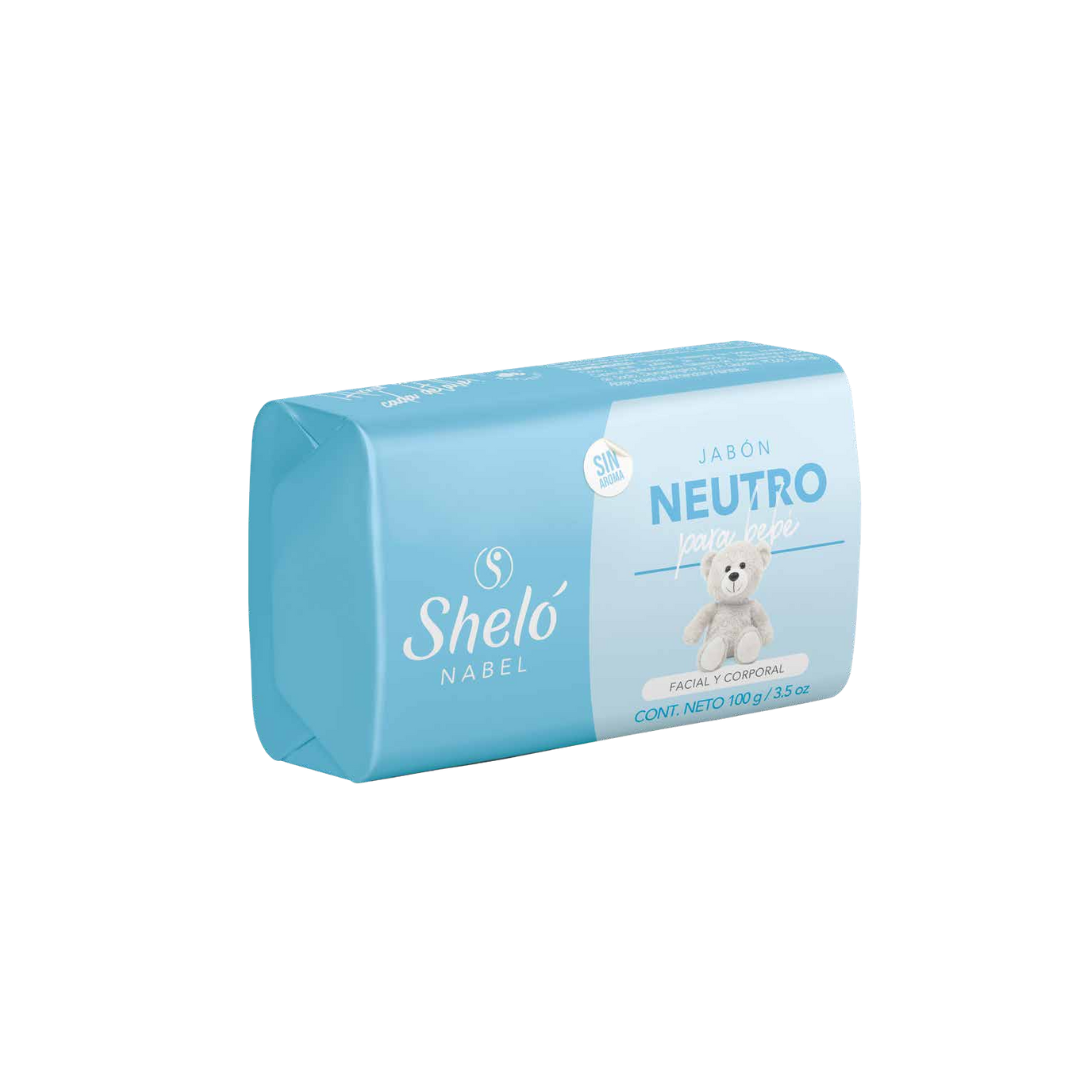 JABON NEUTRO PARA BEBÉ – Sheló NABEL Mexico